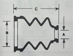 SEAL - BOOT 21.4MM X 45.2MM X 73.0MM | Butler Auto Mart